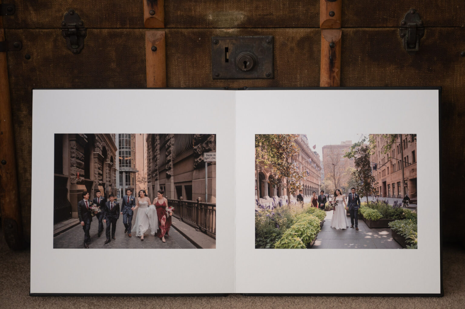 Handcrafted Embossed Wedding Album - Rachel Gutierrez Photography